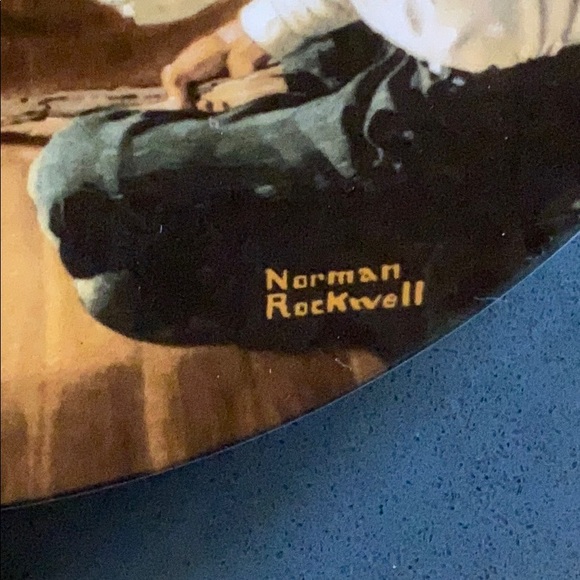 Knowles | Accents | Norman Rockwell The Banjo Player Plate | Poshmark